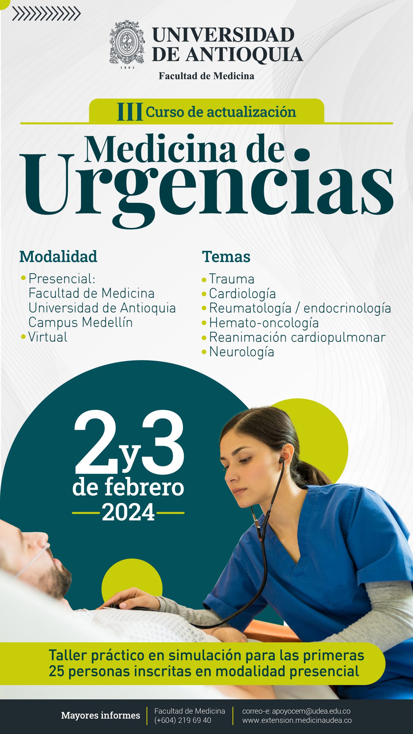 III Curso de Actualización en Medicina de Urgencias - Portal Extensión Medicina Universidad de ...